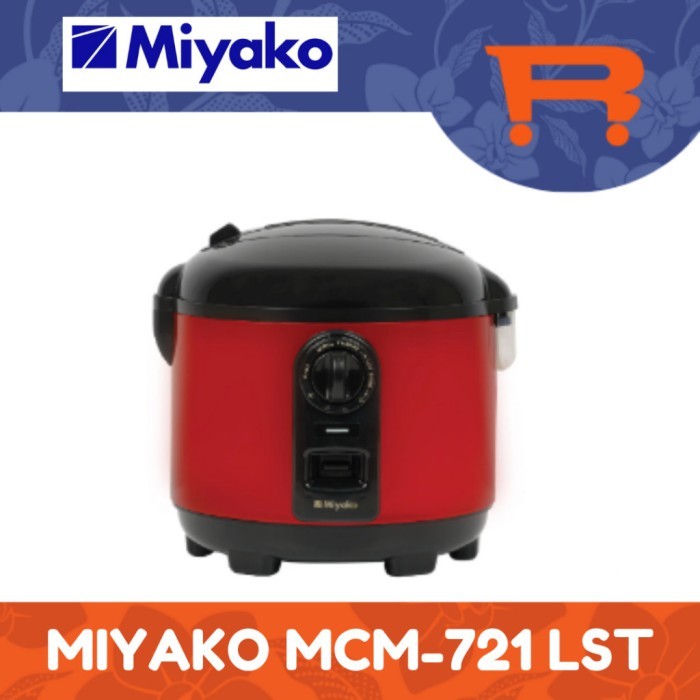 Jual MIYAKO MCM-721 LST MAGIC COM / RICE COOKER 1.8 LITER 5 IN 1 ...