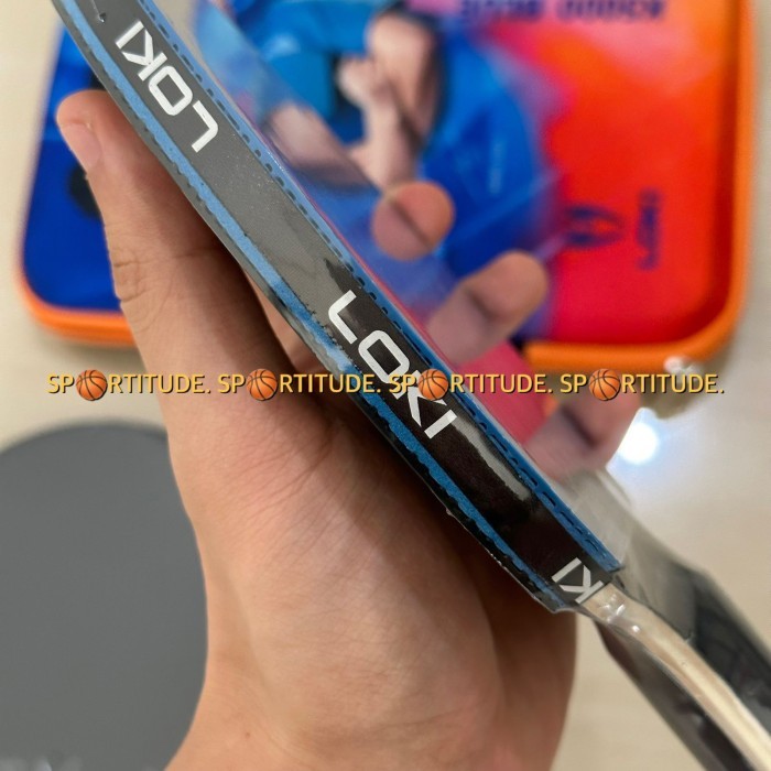 Jual Bat Tenis Meja Pingpong Bet Loki Isi 2 Blue Sponge Original | Shopee Indonesia