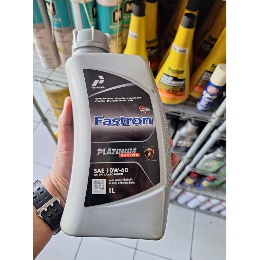 Jual Pertamina Fastron Platinum 10W60 10W-60 Api Sn 1 Liter | Shopee ...