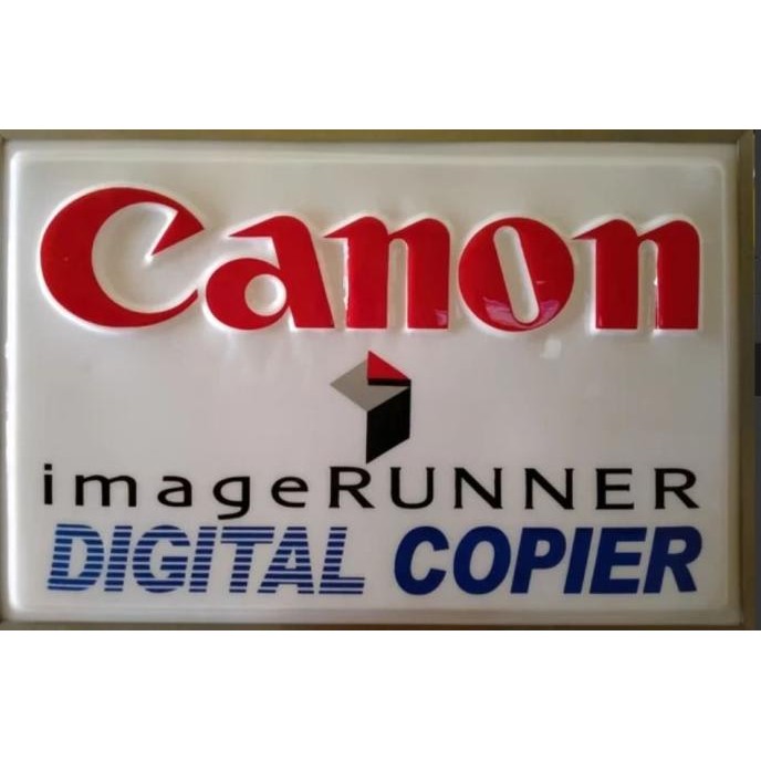 Jual Neon Box Canon Fotocopy Digital Copier Sudah Dapat Lampu New ...
