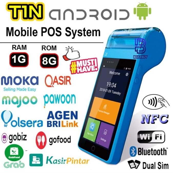 Jual Mesin Kasir Android Pos Smartcom 4G Support Nfc Barcode Scanner ...