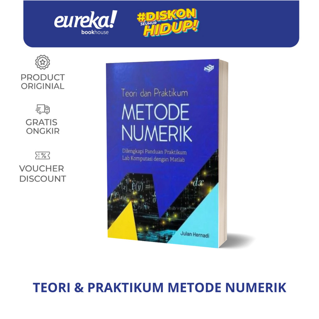 Jual ERLANGGA - TEORI & PRAKTIKUM METODE NUMERIK | Shopee Indonesia