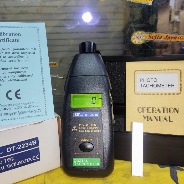 Jual Termurah Photo Tachometer Lutron Dt-2234B | Shopee Indonesia