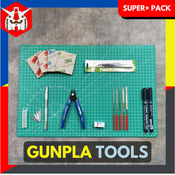 Jual Tools Set Gundam Gunpla - Tool Kit Rakit Gundam (Super+ Pack ...