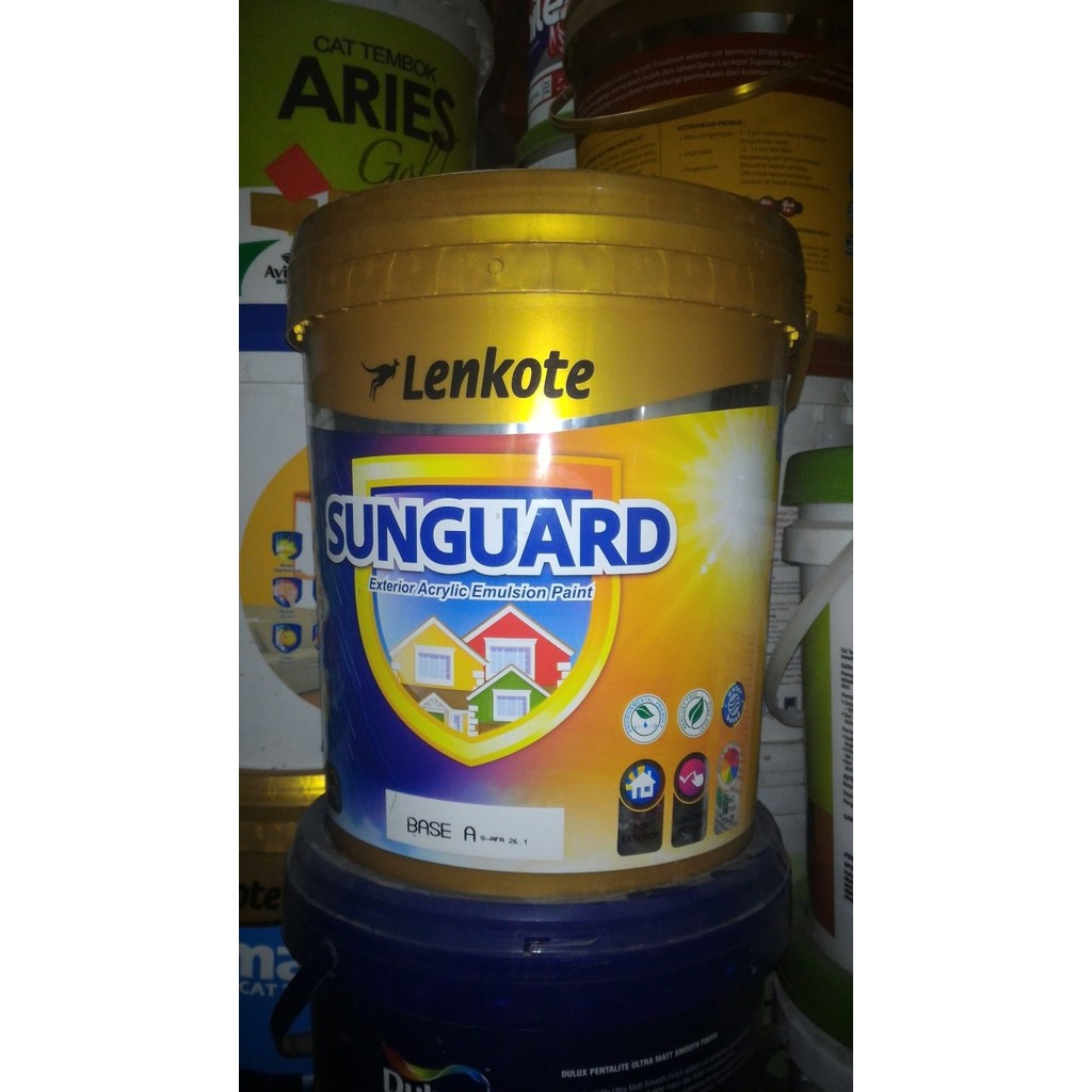 Jual Cat Tembok Lenkote Sunguard (20 L) | Shopee Indonesia