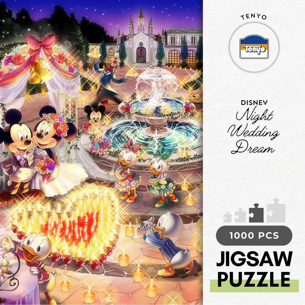 Jual Tenyo D-1000-457 Disney - Mickey & Minnie - Night Wedding Dream ...