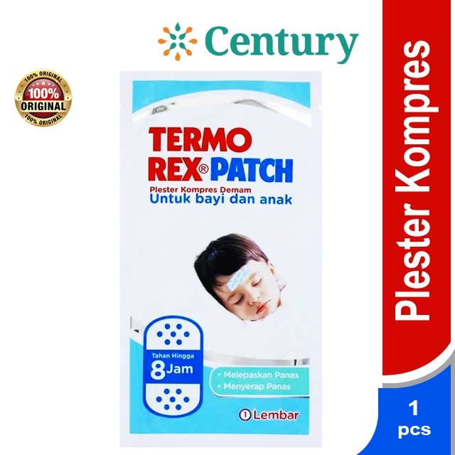 Jual THERMOREX PATCH BAYI&ANAK 1 SACHET / PATCH PENURUN PANAS / DEMAM ANAK | Shopee Indonesia