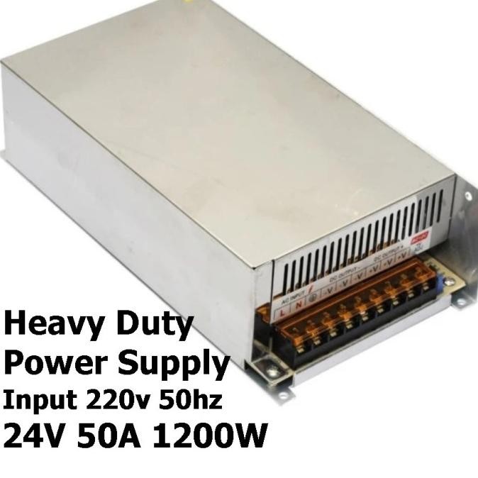 Jual Switching Power Supply 24V 50A !! Ready | Shopee Indonesia