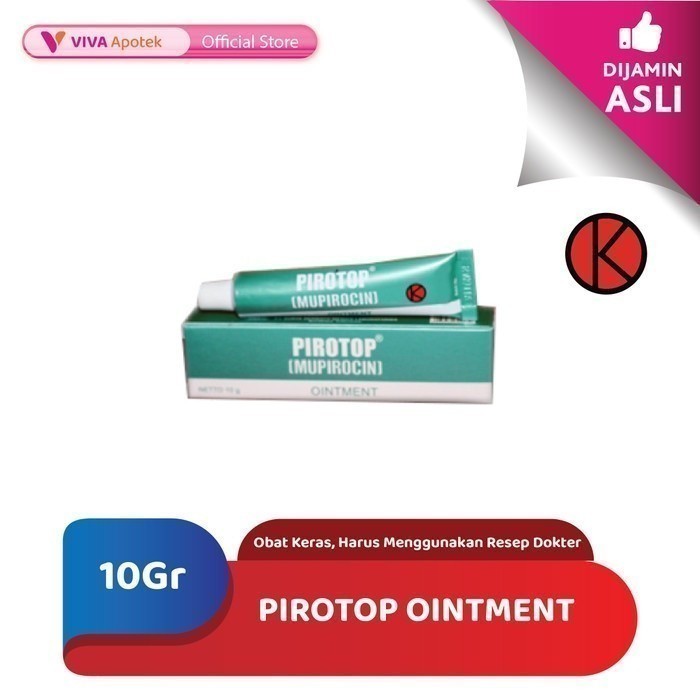 Jual Pirotop Ointment / Infeksi Kulit / Infeksi Bakteri (10 Gram ...