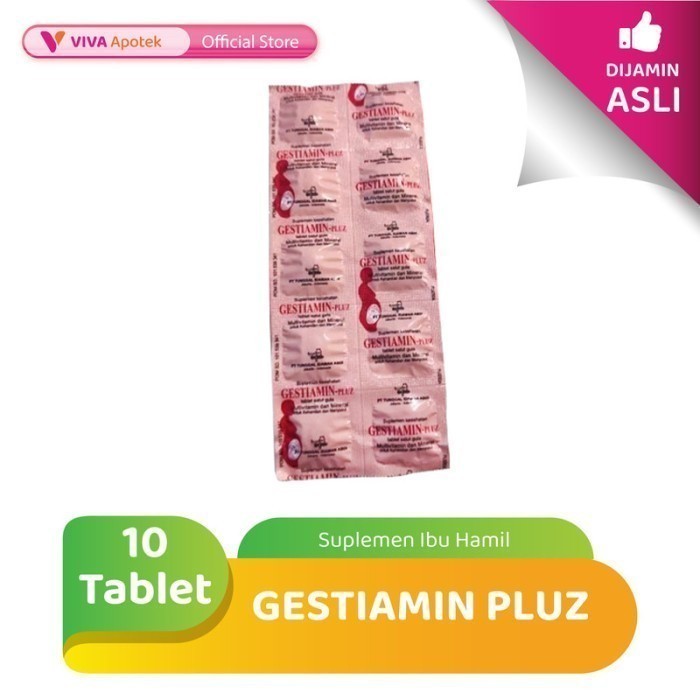 Jual Gestiamin Pluz untuk Suplemen Ibu Hamil (10 Kapsul) | Shopee Indonesia
