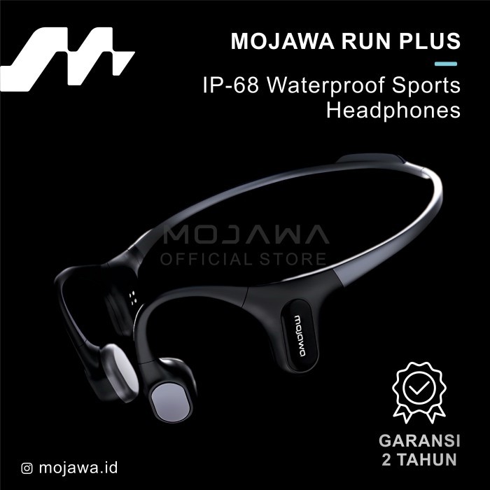 Jual Mojawa Run Plus - IP68 Waterproof Sports Headphones | Shopee Indonesia