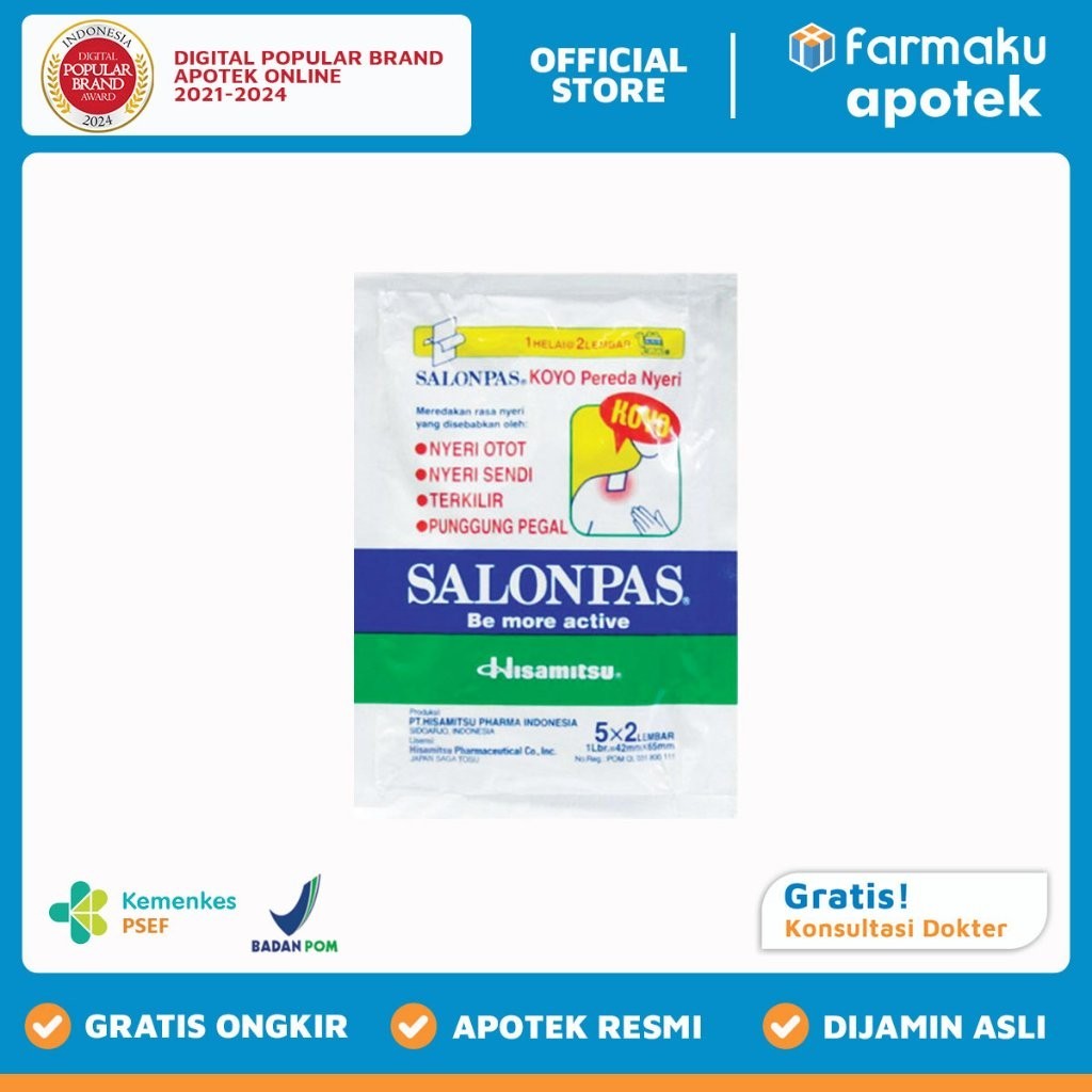 Jual Salonpas Super Koyo Sachet 10 Lembar - BYM | Shopee Indonesia