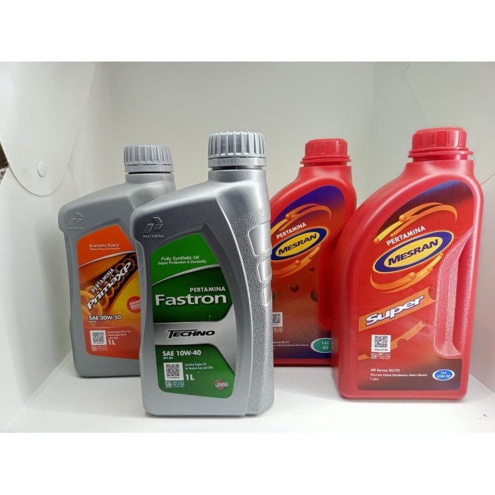 Jual PERTAMINA PELUMAS MOBIL BENSIN, MESRAN, PRIMA XP, FASTRON 1L ...