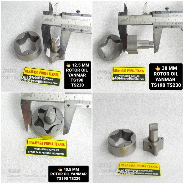 Jual ] TS190 TS230 ROTOR POMPA OLI OIL YANMAR TS 190 230 19 23 HP PK ...
