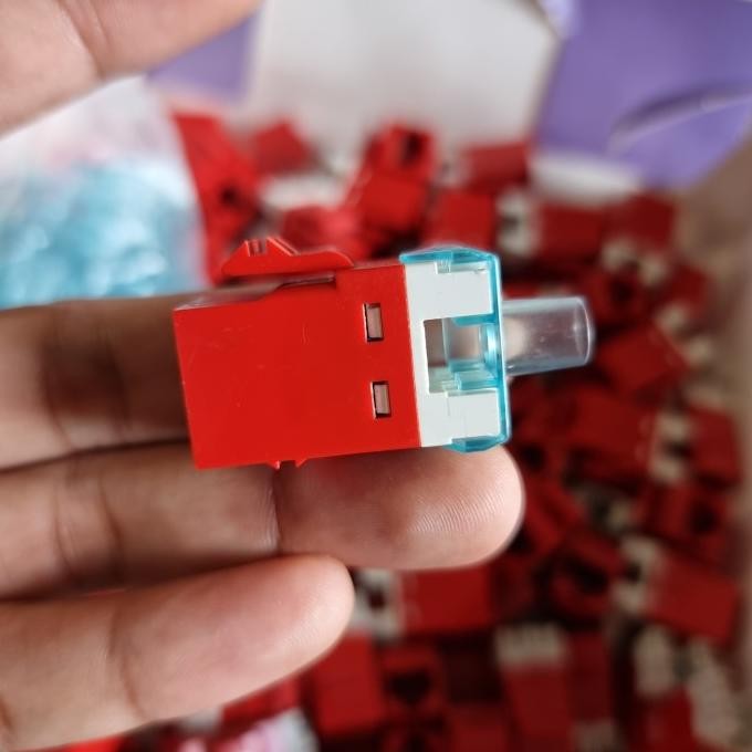 Jual AMP Modular Jack RJ45 Cat.5e SL Series - 1375191-7 Murah | Shopee ...