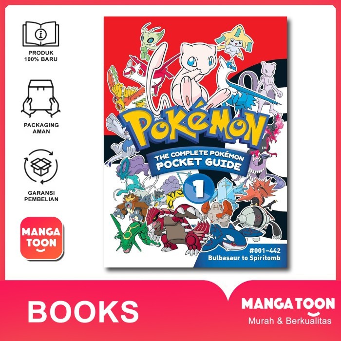 Jual Pokmon - The Complete Pokmon Pocket Guide v01 by Shogakukan ...