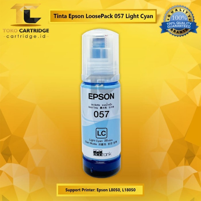 Jual Menarik Original Tinta 057 Refill Printer Epson L8050 L18050 70Ml ...