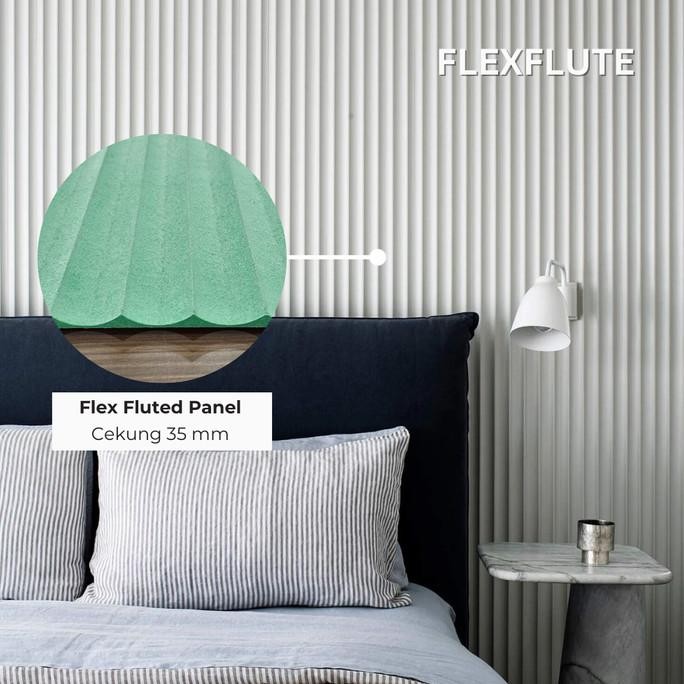 Jual Flexible Fluted Wall Panel Hiasan Dinding Cekung Cembung Lurus ...