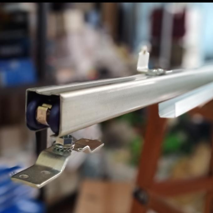 Jual Rell Sliding Pintu/Rell Pintu Geser Type J5/A5 Panjang 240Cm | Shopee Indonesia