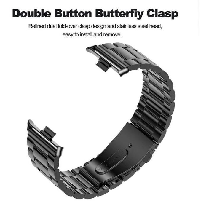 Jual Tali Strap Rantai Stainless Steel Smartwatch Huawei Watch Fit 3 ...