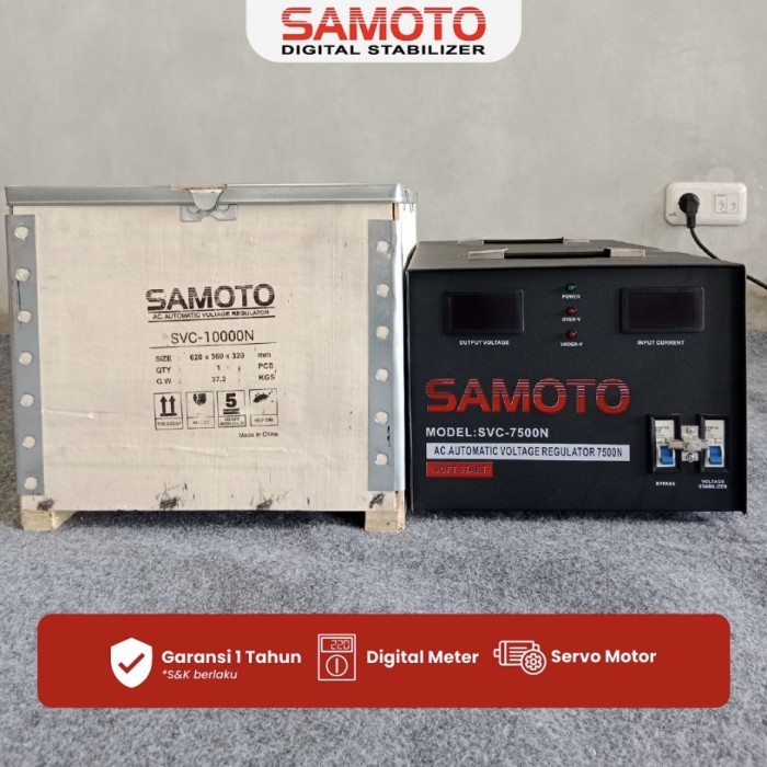 Jual Terbaik Stavolt Stabilizer Listrik / Auto Voltage Samoto 10000Va ...