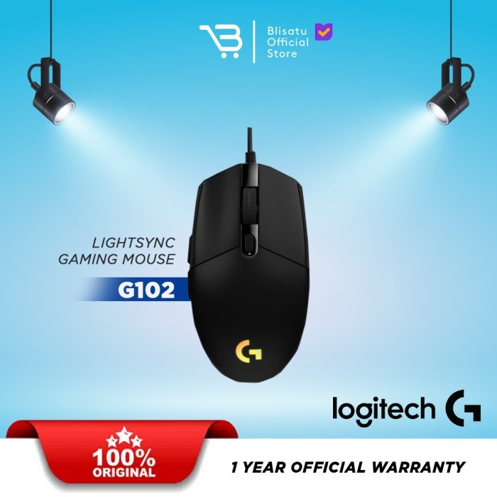 Jual Logitech G102 Rgb V2 Lightsync - G102Ls G203 Rgb Gaming Mouse ...
