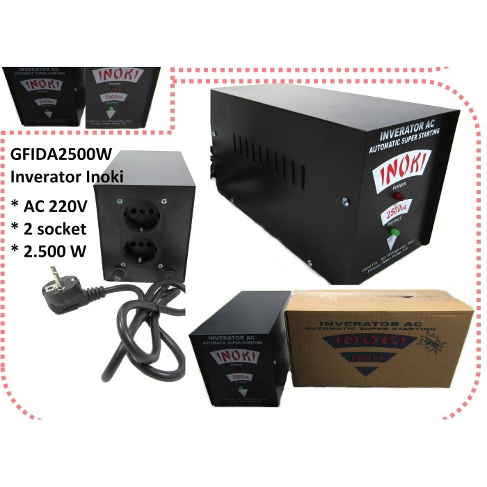Jual ALAT PENMBAH DAYA Inverator soft starting anti jegleg anti turun ...