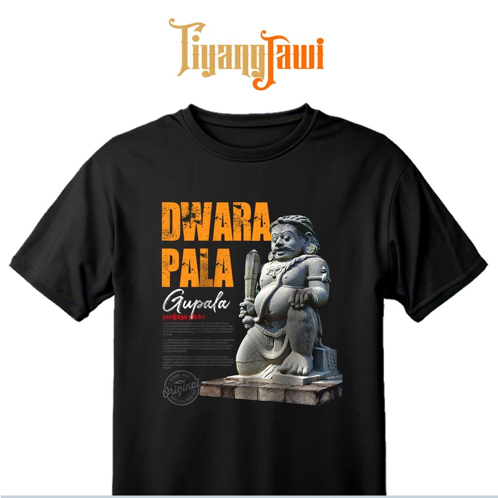 Jual Kaos Tiyang Jawi - Pitutur Jawa ARCA GUPALA DWARAPALA - DWR5 ...