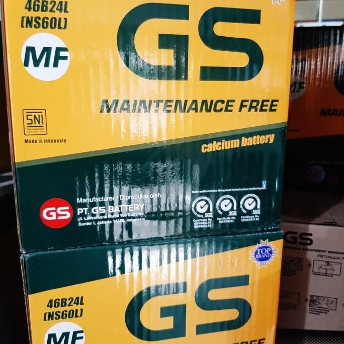 Jual AKI MOBIL GS ASTRA MF KERING NS60L (LIVINA/ERTIGA/DATSUN) | Shopee Indonesia