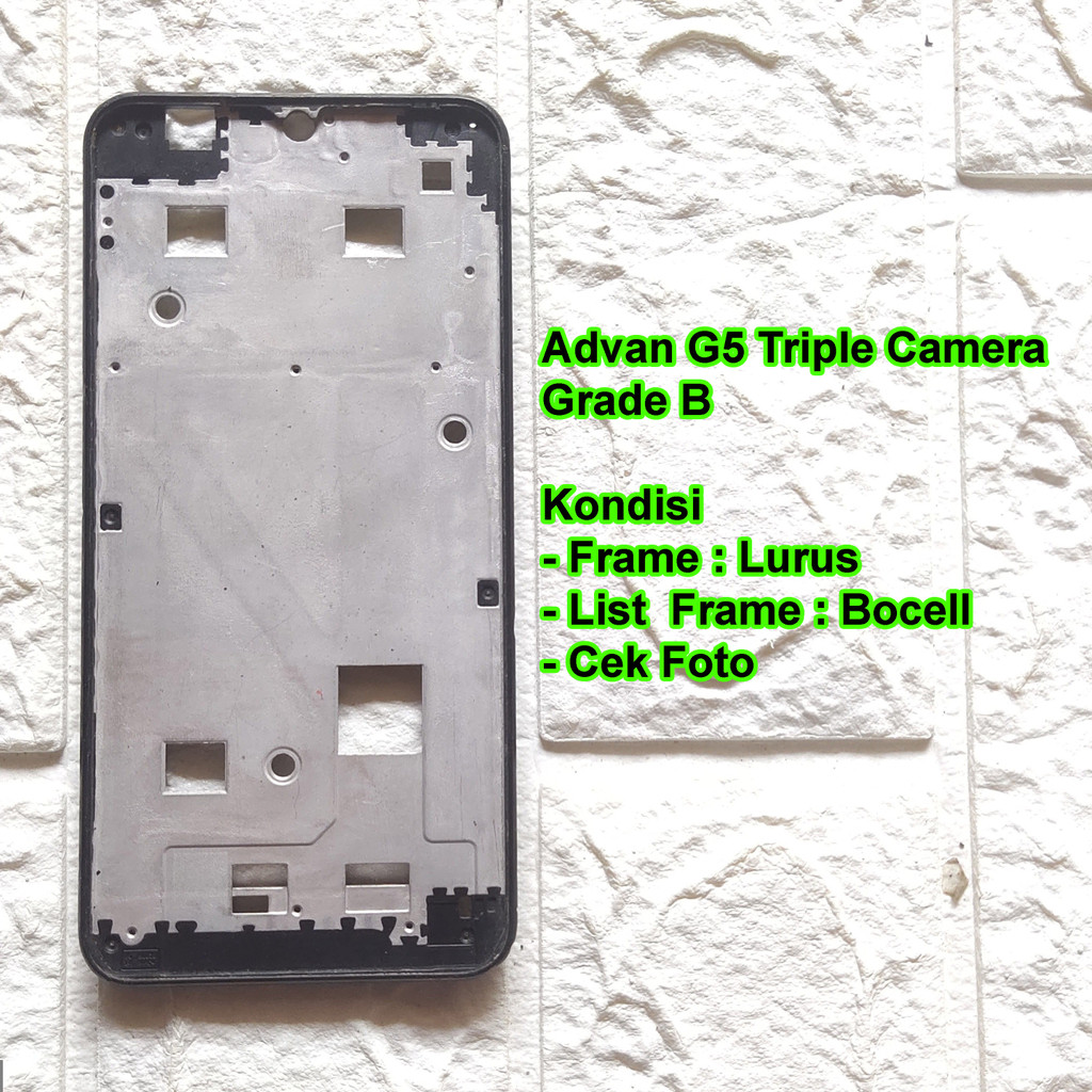 Jual Frame Tulang Tengah Advan G5 Triple Camera Tatakan lcd copotan ...