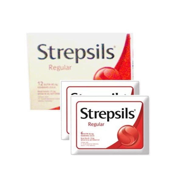 Jual STREPSIL REG. CARTON PACK 2X6` 0 ulasan | Shopee Indonesia