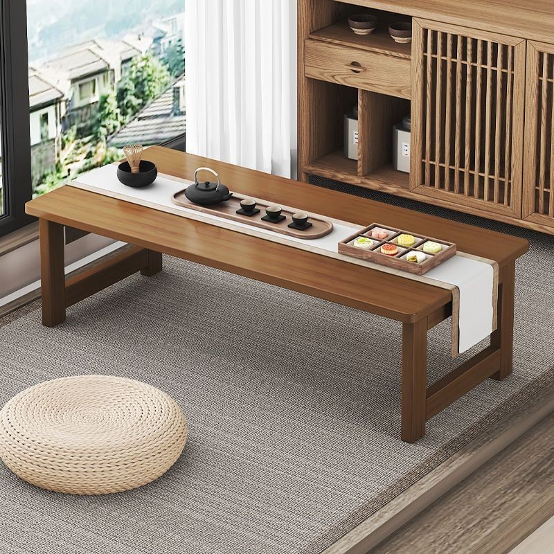 Jual Meja Teh Kayu Solid Meja Rendah Meja Kopi Lipat Bambu Tatami ...