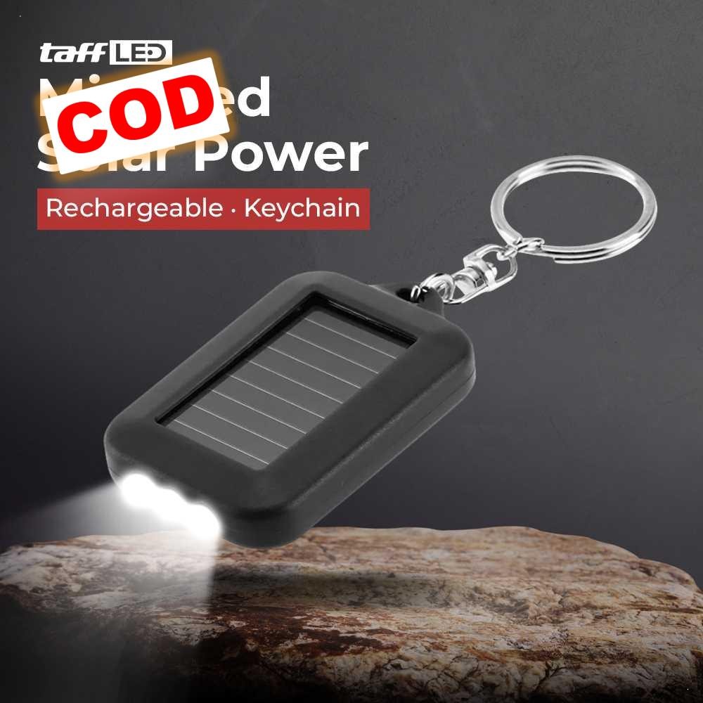 Jual Senter Mini Gantungan Kunci Tenaga Surya Led Solar Power ...