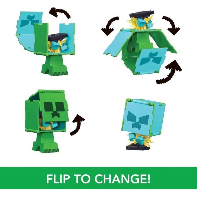 Jual MATTEL MINECRAFT FLIPPIN FIGS SHEEP & CHICKEN FIGURES 2-PACK WITH ...