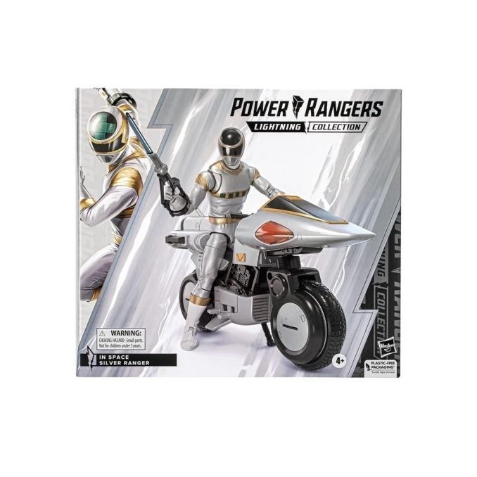 Jual HASBRO POWER RANGERS LIGHTNING COLLECTION IN SPACE SILVER RANGER ...