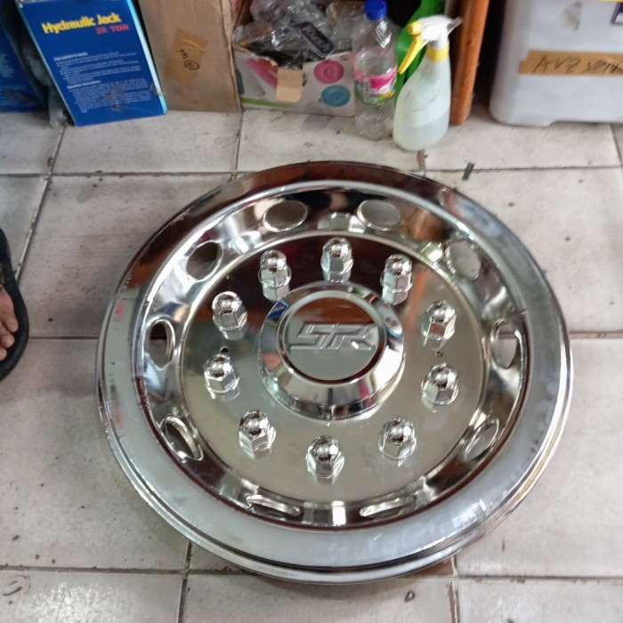 Jual WHEEL DOP VELG FUSO RING 20 INCH STAINLESS STEEL | Shopee Indonesia