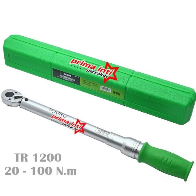 Jual Kunci Torsi / Kunci Momen / Torque Wrench Tekiro 1/2 Inch 20-100 Nm Tr1200 Murah ...