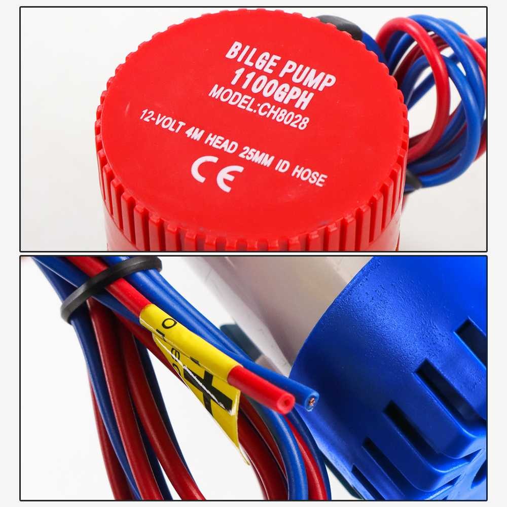Jual SUNSUN Pompa Air Submersible Water Bilge Pump 12 V - CH8028 ...