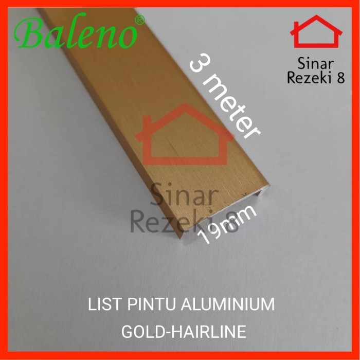Jual Laci - List Pintu Gold Hl / Lis Profil Aluminium Edging Frame ...