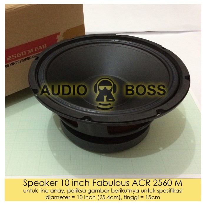 Jual Speaker ACR 10" Array Fabulous 2560 10 inch Fabulus | Shopee Indonesia