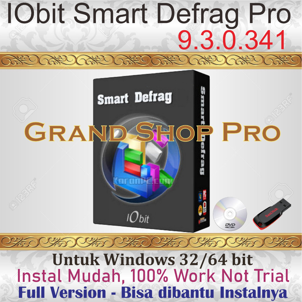 Jual IObit Smart Defrag Pro (Full Version, Not Trial) | Shopee Indonesia