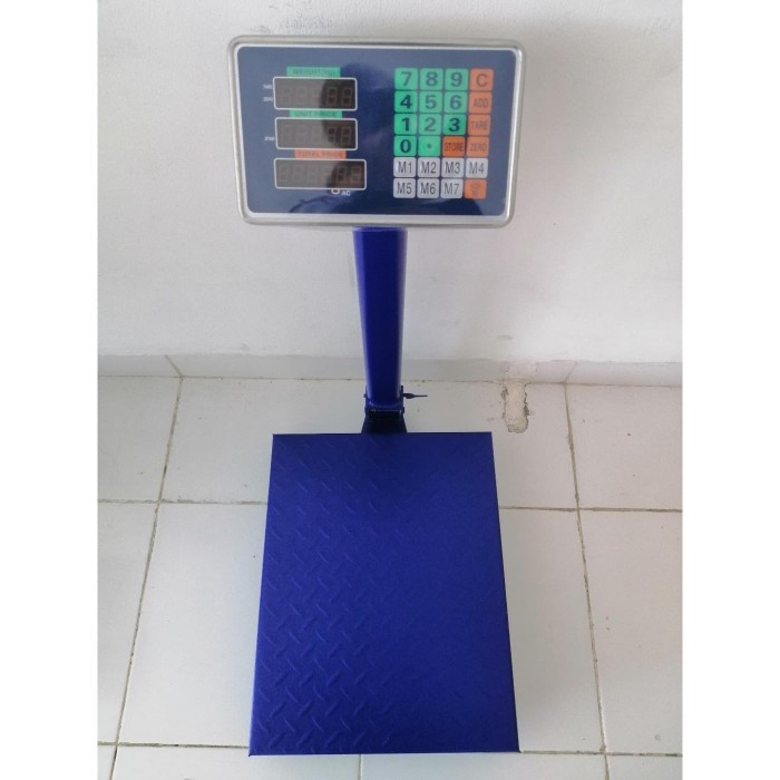 Jual newgan!! Timbangan duduk digital 150 kg / Timbangan barang 150 kg / Electronic | Shopee ...