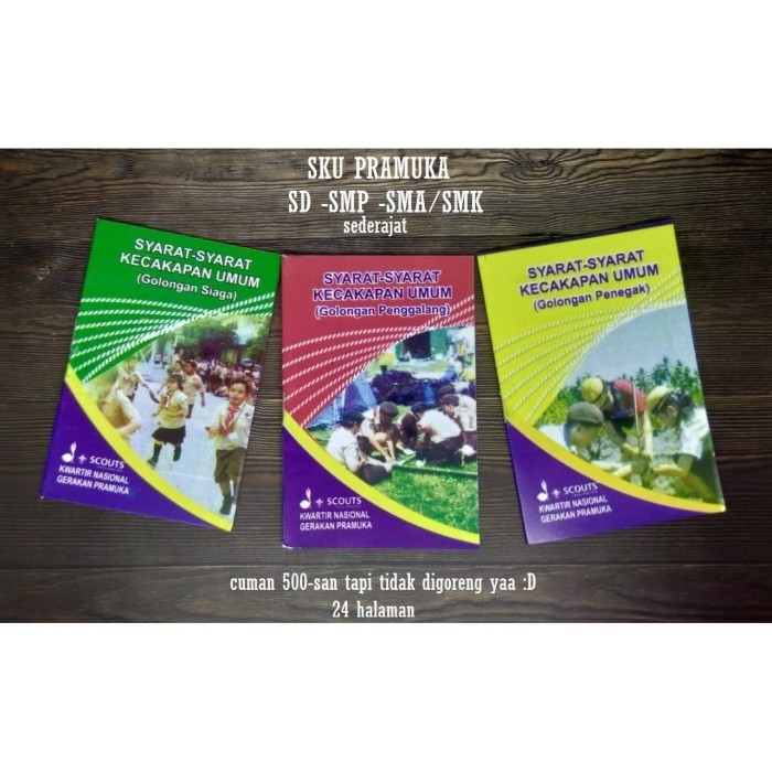Jual Buku SKU Pramuka Siaga -Penggalang Dan Penegak MURAHH | Shopee ...