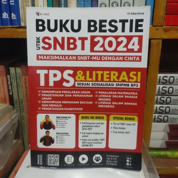 Jual BUKU BESTIE UTBK SNBT 2024 TPS & LITERASI TERLARIS DAN BERKUALITAS | Shopee Indonesia