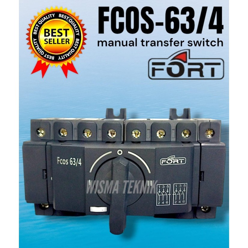 Jual Jual! Cos Change Over Switch / Ohm Saklar 4P 63A Sirco Fort Fcos-63/4 | Shopee Indonesia