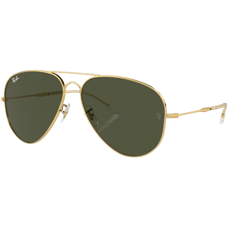 Jual Ray-Ban Sunglass Old Aviator RB 3825 001/31 62 Polished Gold w ...