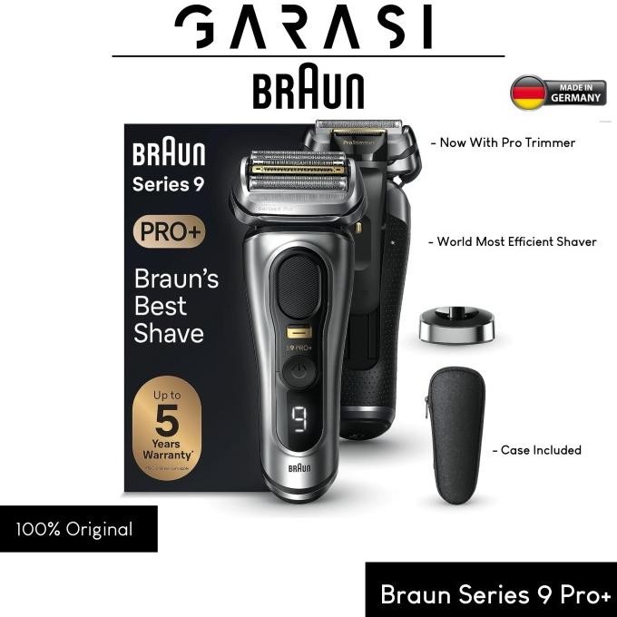 Jual Braun Series 9 Pro+ Pro Plus Shaver With Pro Trimmer Terbaru ...