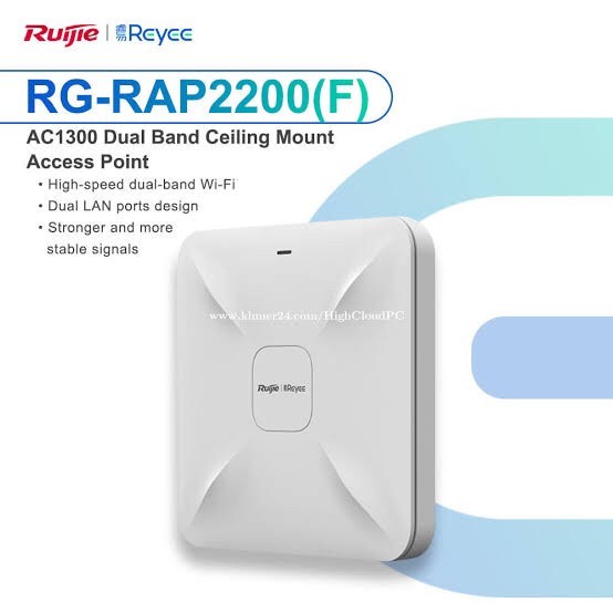 Jual Ruije Access Point RG-RAP2200(F) 2 port LAN Fast Ethernet (1port ...