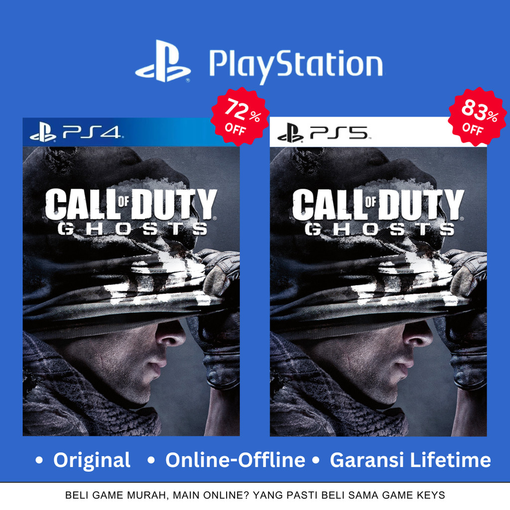 Jual Call of Duty Ghost | PS4 & PS5 | Shopee Indonesia