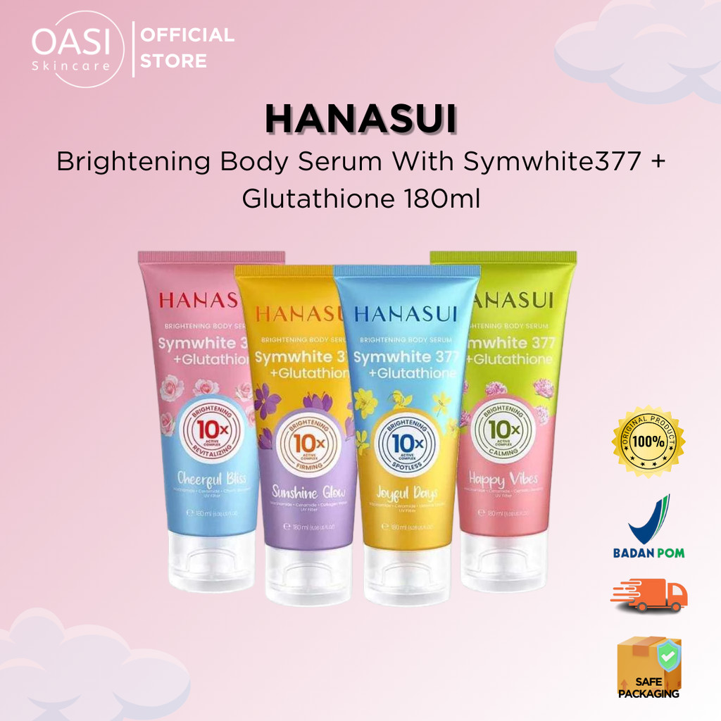 Jual Hanasui Brightening Body Serum With Symwhite377 + Glutathione ...